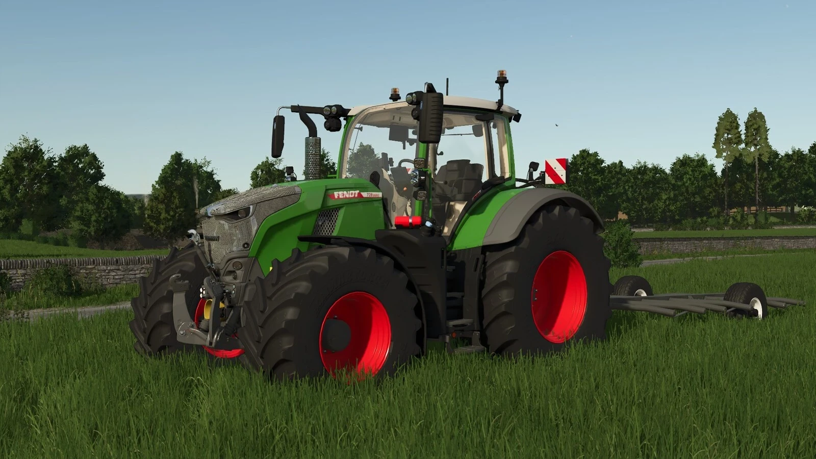 Round Bale Trailer v 1.0 - FS25