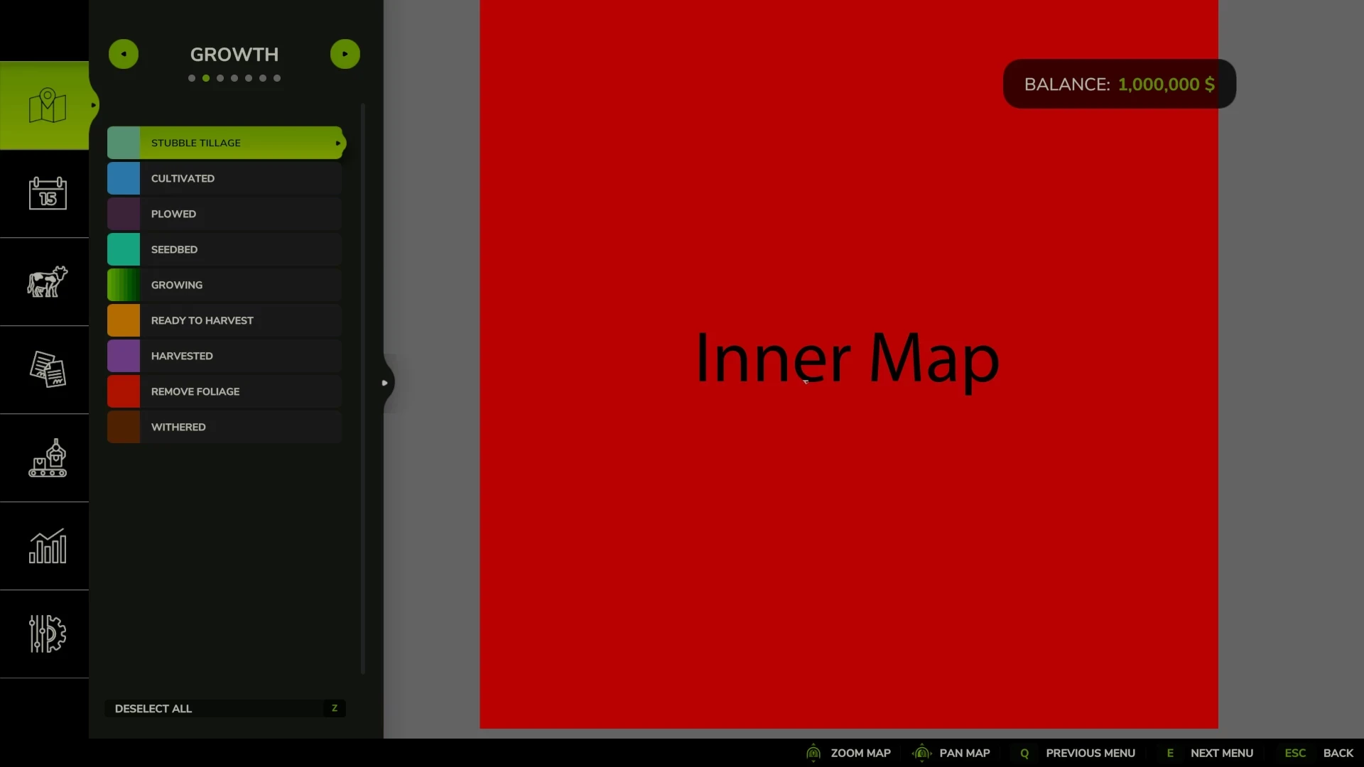FS25 Blank 4x Map for mappers v 1.0 - FS25