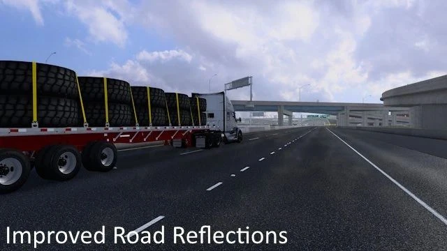Improved Road Reflections 1.0 - ATS