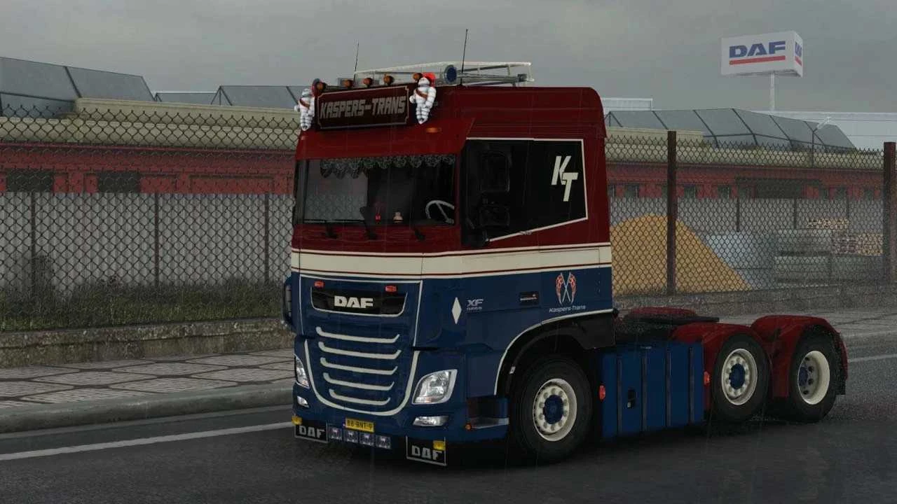 Roof rack for DAF E6 2.0 - ETS 2