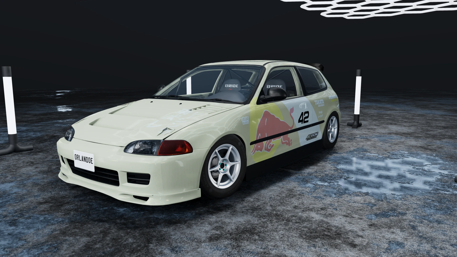 Honda Civic EG 3 - BeamNG.drive