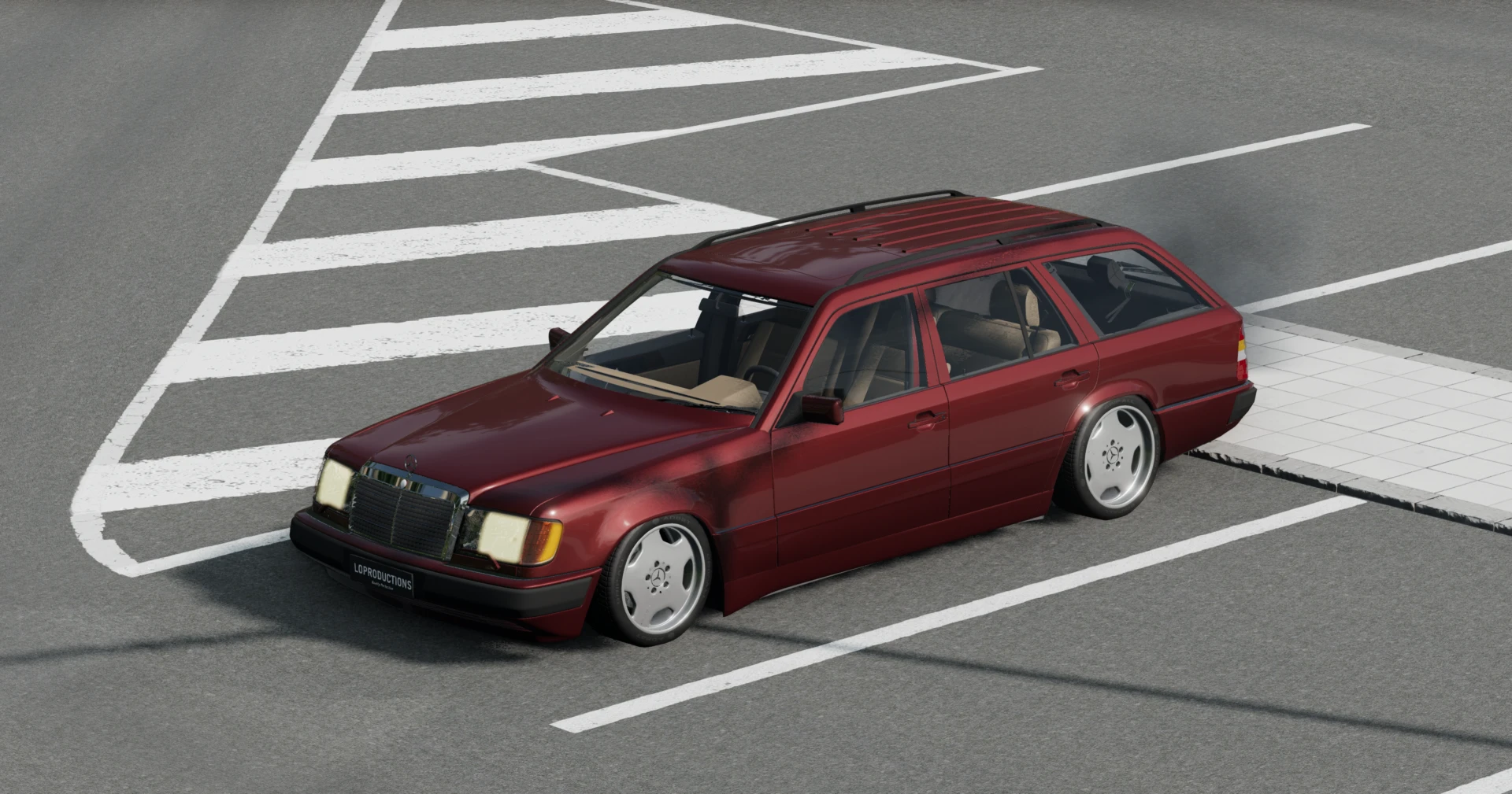 Mercedes S124 1986-1995 0.1 - BeamNG.drive