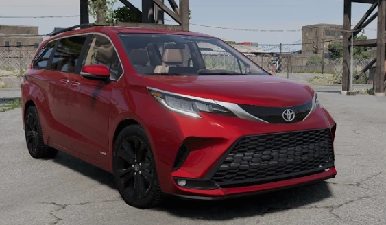 Toyota Sienna 2024 2.5 - BeamNG.drive