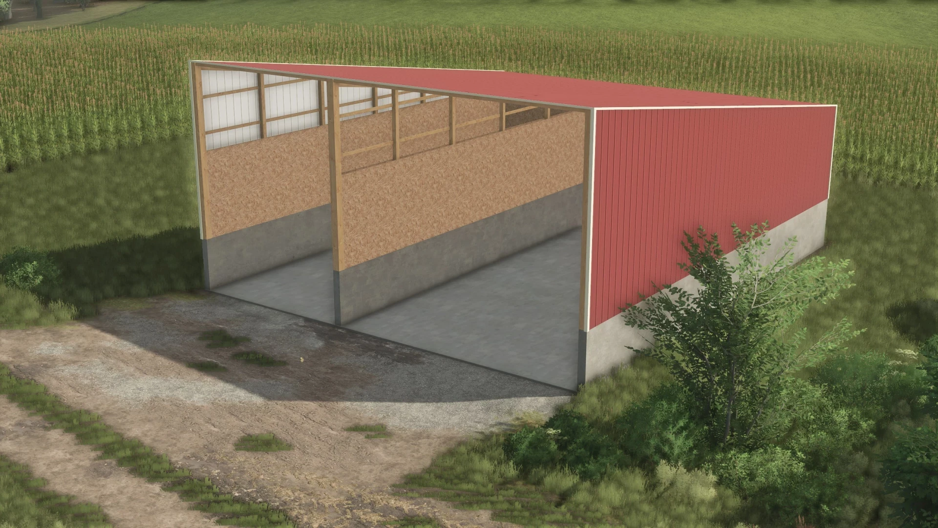 FS25 48x55 Commodity Barn v 1.0 - FS25