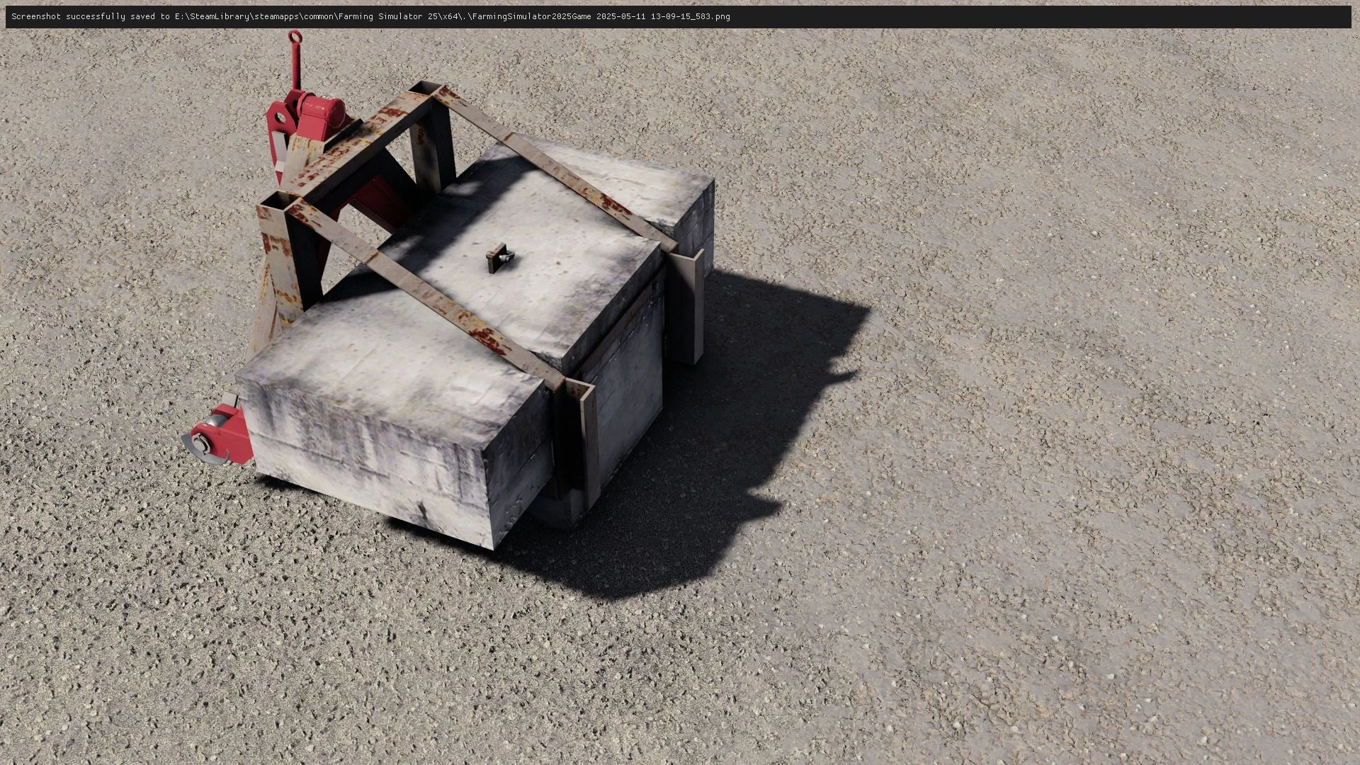 Home Made Concrete Weight v 1.0 - FS25