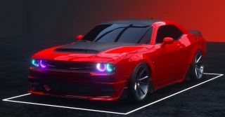 Redline Mods Dodge Challenger v3.0 - BeamNG.drive