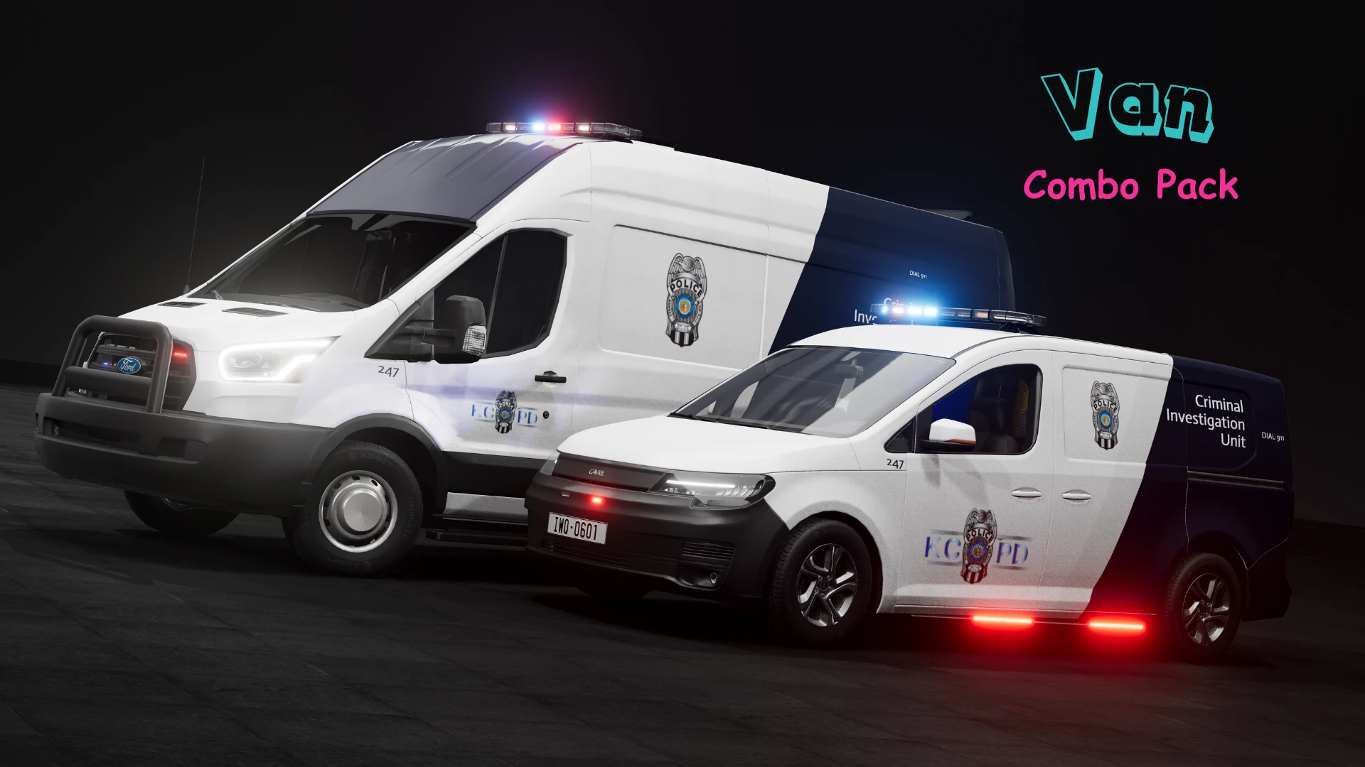 Van Combo Pack 1 - BeamNG.drive