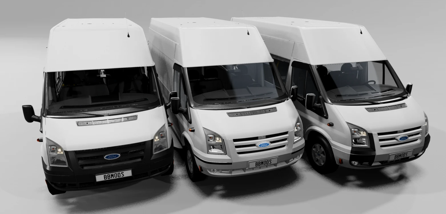 Ford Transit Mk7 2006-2014+Career Mod 4 - BeamNG.drive