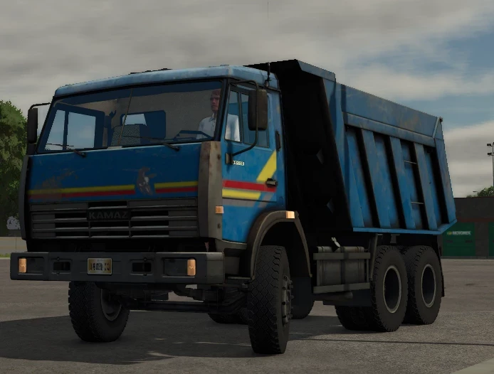 KamAZ 65115 Blue v 1.0 - FS25
