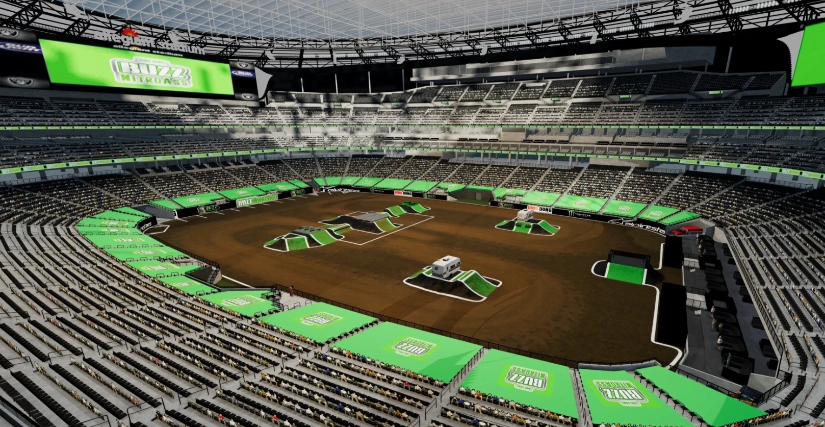 Las Vegas - Buzz NitroAss (Freestyle Mania) 4.3 - BeamNG.drive