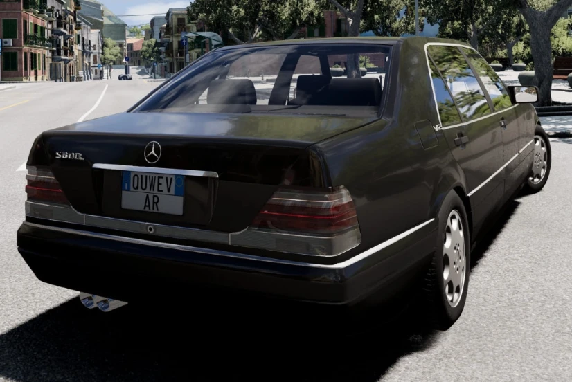 Mercedes-Benz W140 3.9 - BeamNG.drive