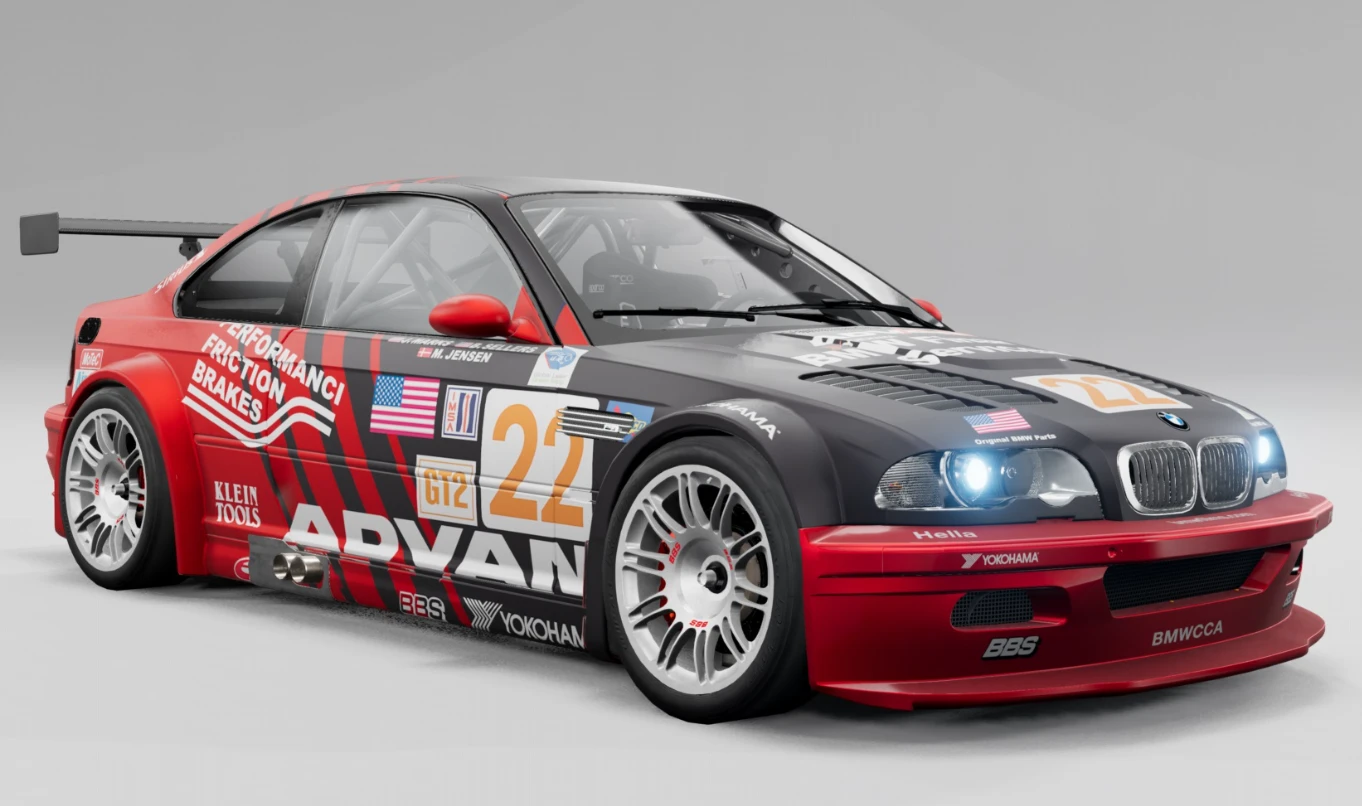 BMW M3 GTR (E46) 3.9 - BeamNG.drive