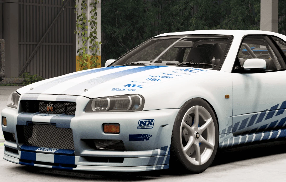 Nissan Skyline GT-R R34 4.9 - BeamNG.drive