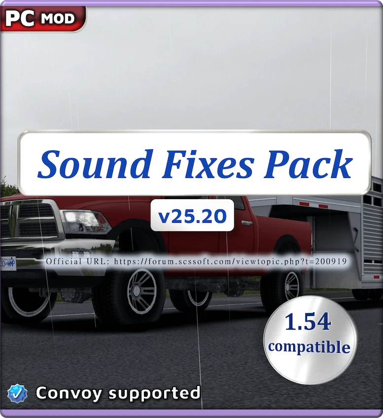 Sound Fixes Pack v25.20 - ATS