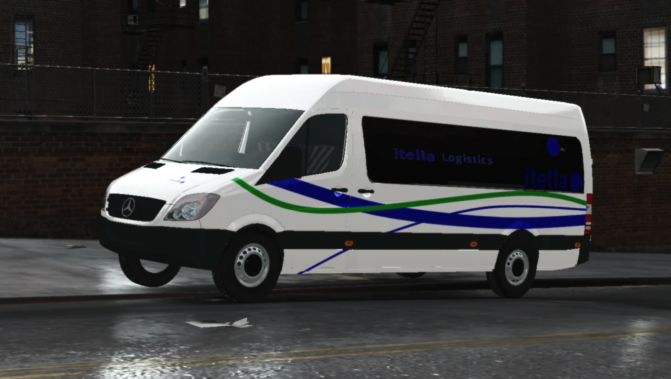 Itella Logistics skin - GTA 4