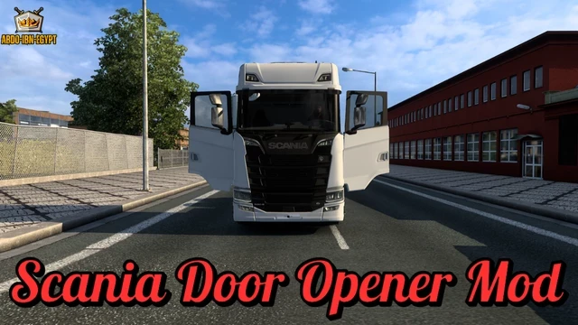 Scania Door Opener Mod 1.55 - ETS 2