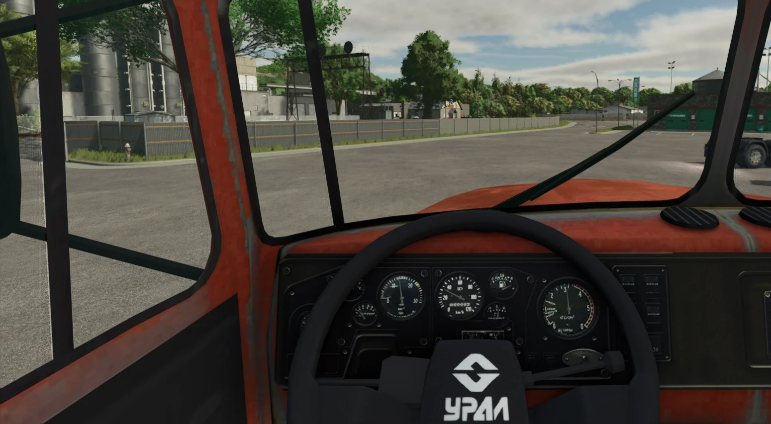 Ural 4320 and trailer - FS25