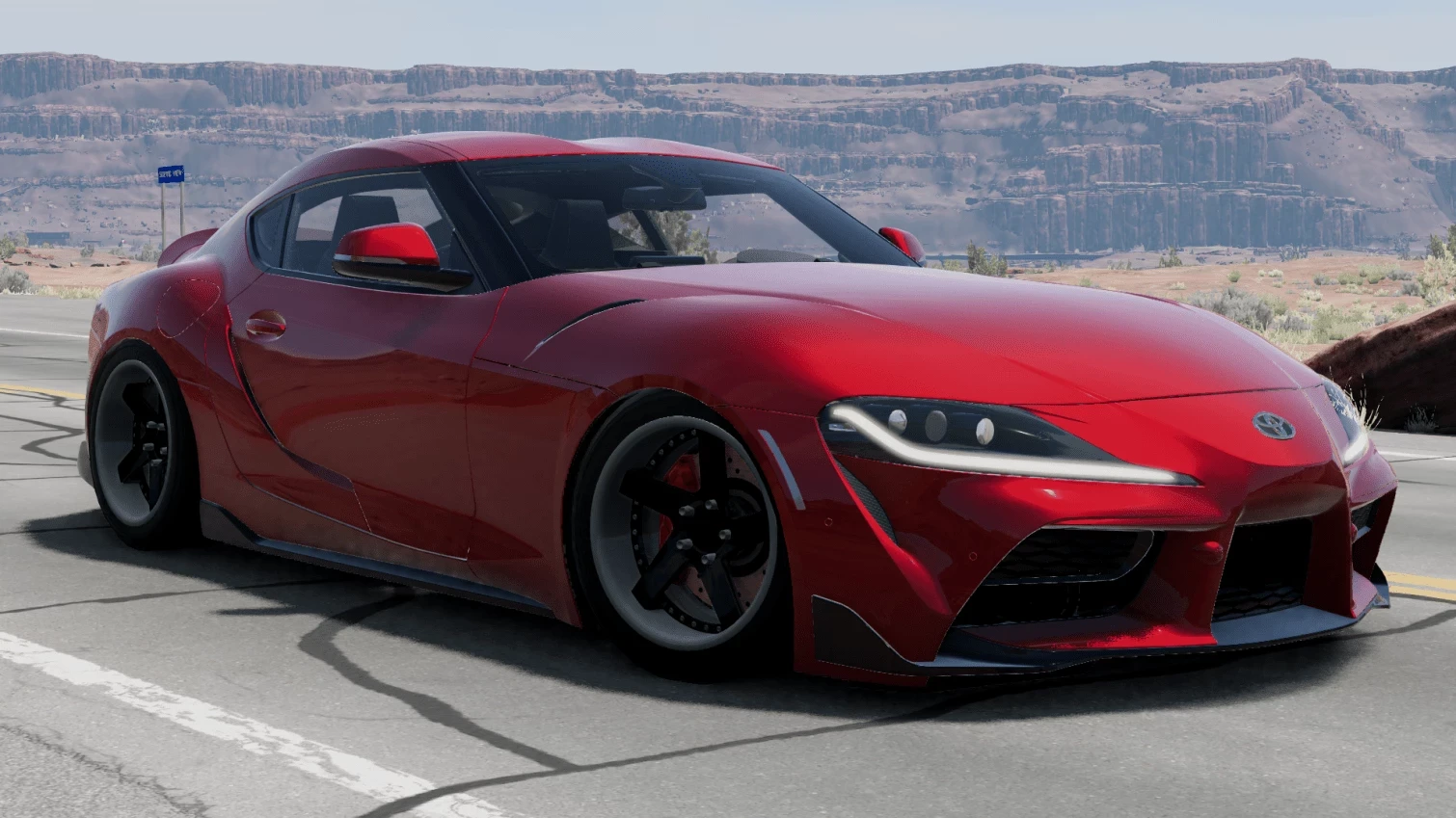 Toyota Supra mk5 mod 1.03 - BeamNG.drive