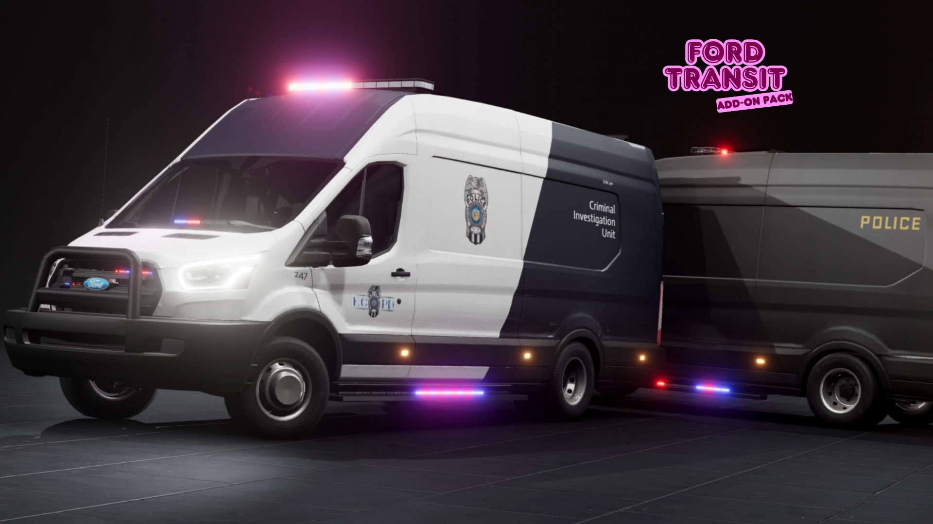 Ford Transit Add-On Pack 1.1 - BeamNG.drive