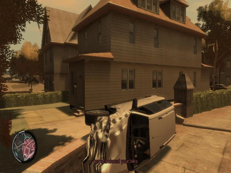 GTA TLAD realistic car damage mod - GTA 4