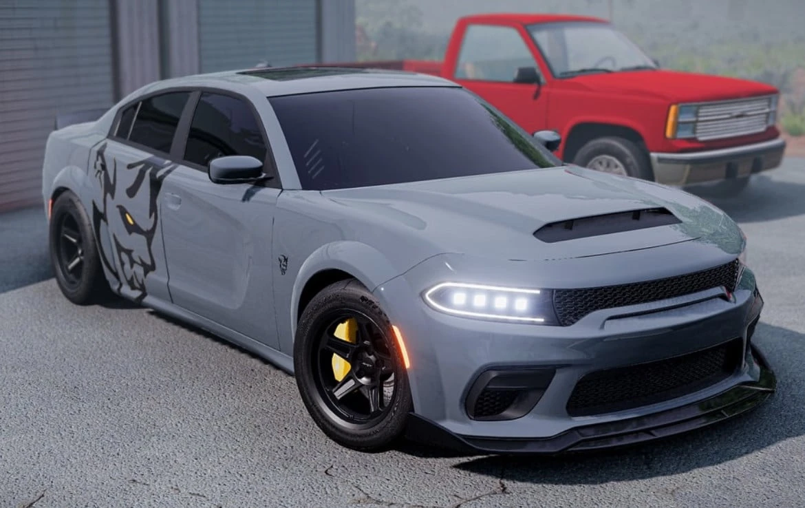 Charger HELLCAT custom! V3 V3.5 - BeamNG.drive