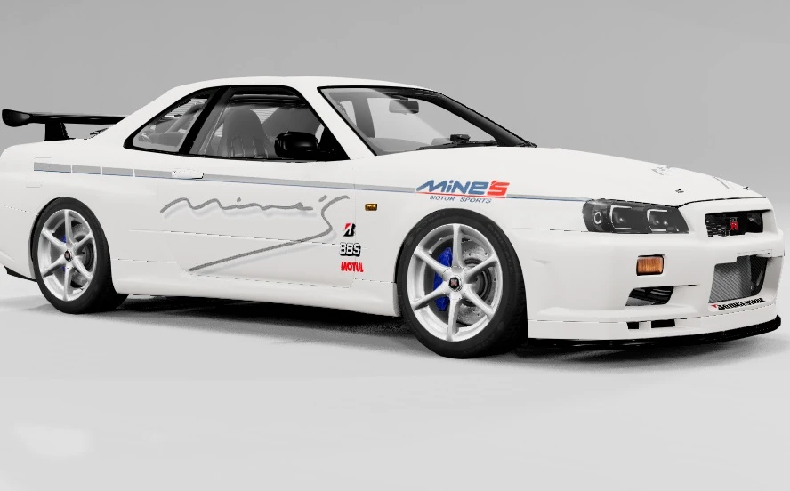 Nissan Skyline GT-R R34 (RLA) 3.5 - BeamNG.drive