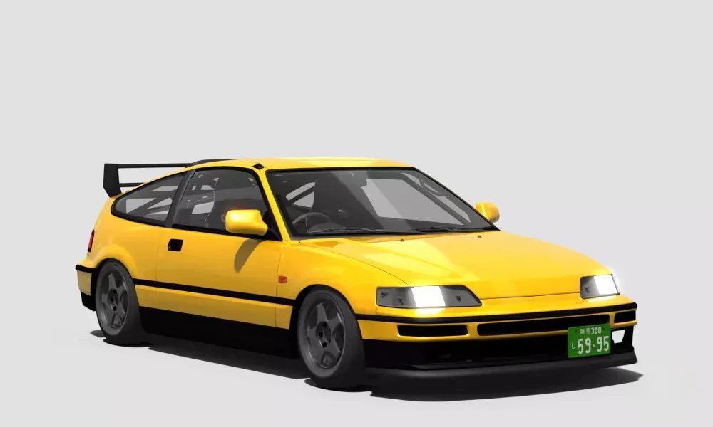 Honda CR-X Si-R Moero Dnight 1.0 - Assetto Corsa