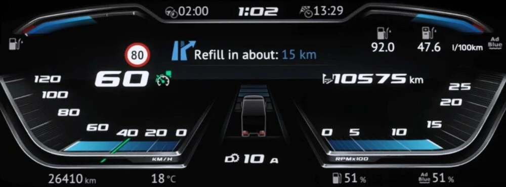 High Quality Dashboard – DAF New Generation XG & XG+ v2.7 - ETS 2