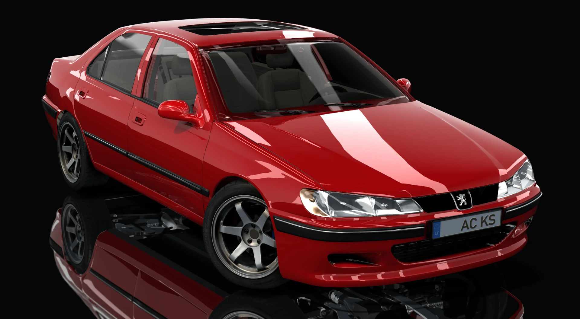 Peugeot 406 v 6 - Assetto Corsa
