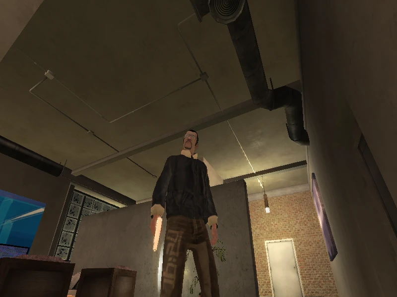 Fur Leather Jacket - GTA 4