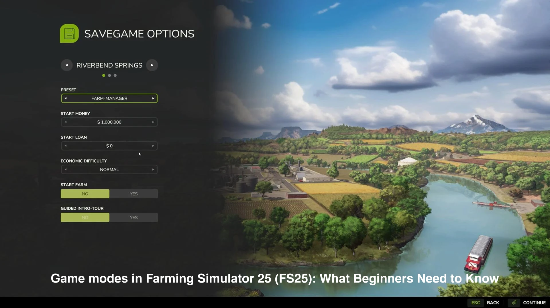 Game modes in Farming Simulator 25 (FS25): What Beginners Need to Know ...