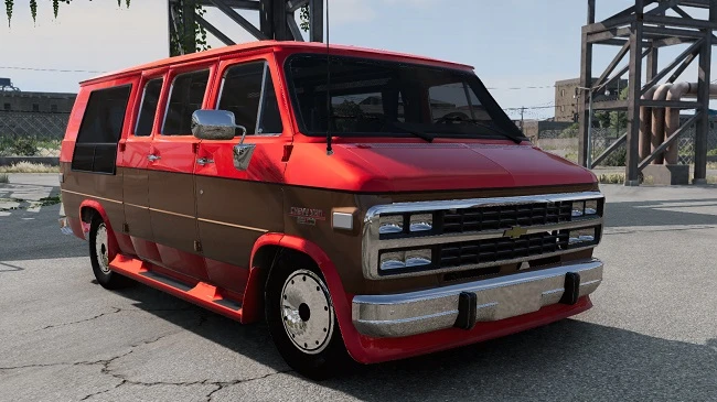 Chevy g20 Van v1.0 - BeamNG.drive