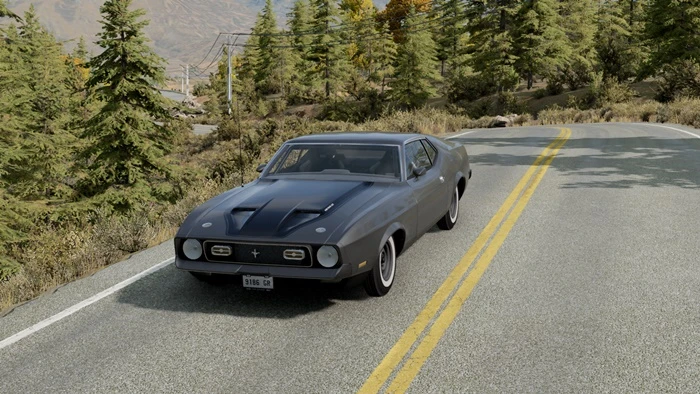 BeamNG – Ford Mustang Mach I (1971) US Classic - BeamNG.drive