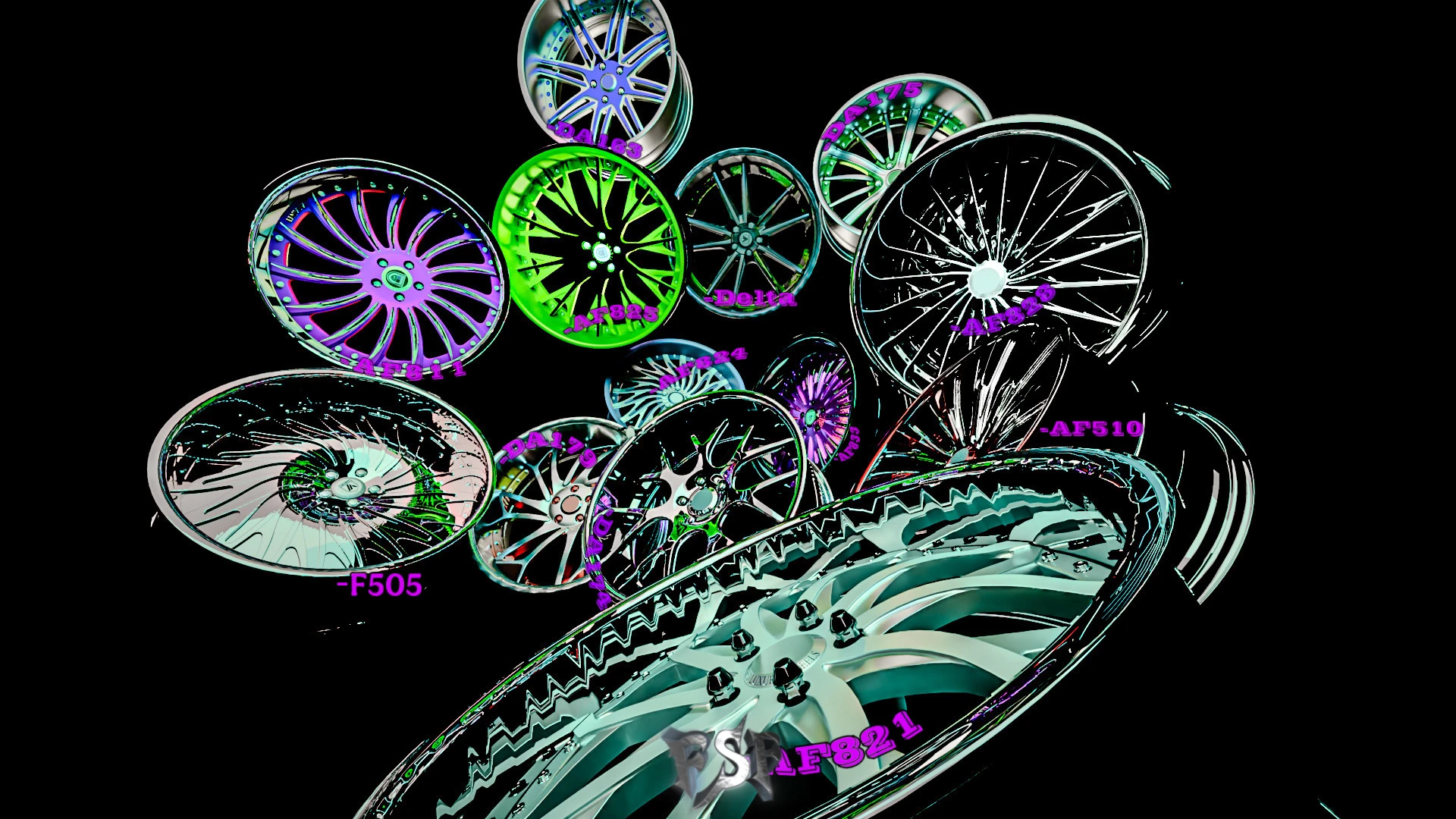 Asanti Wheel Pack (Details In Desc.) V3 - BeamNG.drive