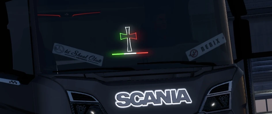 Window Plates Pack Scania S 2016 1.0 - ETS 2