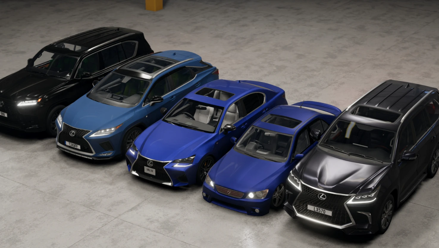 LEXUS CAR PACK 2.9 - BeamNG.drive