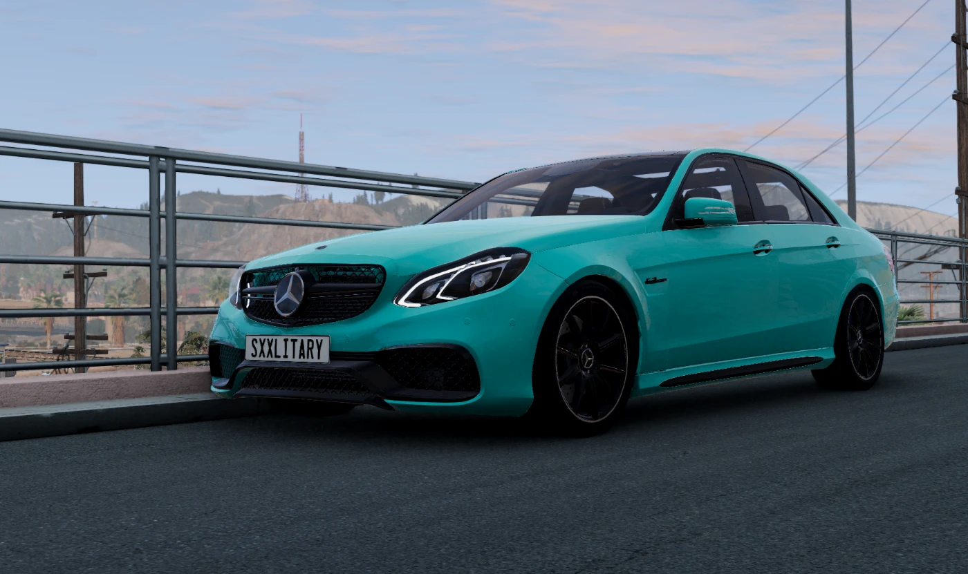 Mercedes E63-Series W212, AMG 4.7 - BeamNG.drive