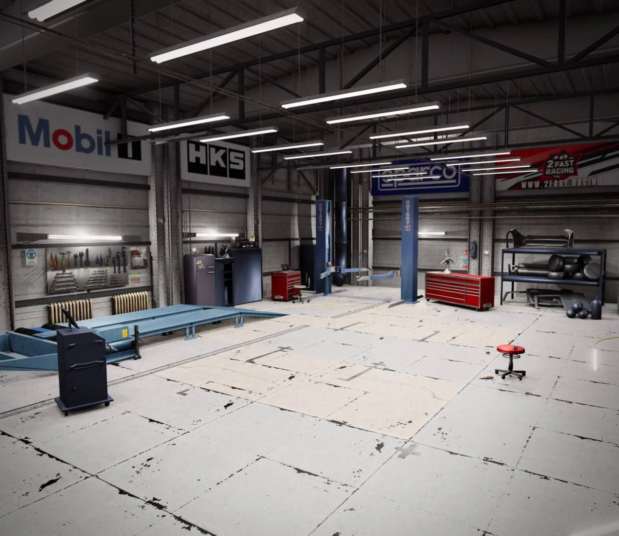Garage (For Photography) v1.1 - BeamNG.drive