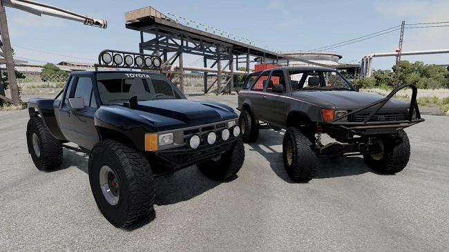 Toyota 84-85 and Toyota 4runner 1990 v1.0 - BeamNG.drive