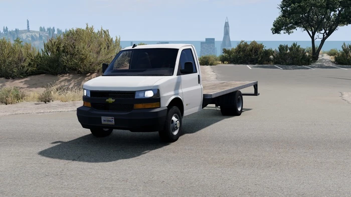 BeamNG – Chevrolet Express 3500 Extended Cargo Van 2022 US Car - BeamNG.drive