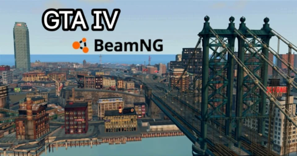 GTA IV Liberty City FULL MAP - BeamNG.drive