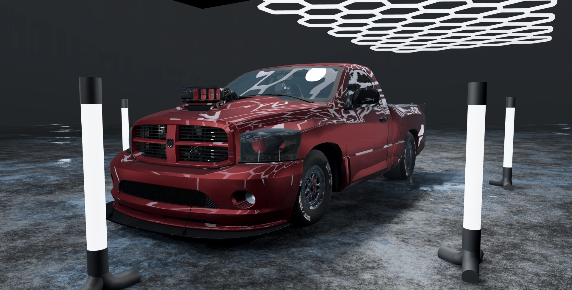 3rd Gen Dodge Ram Drag Mod 1.02 - BeamNG.drive