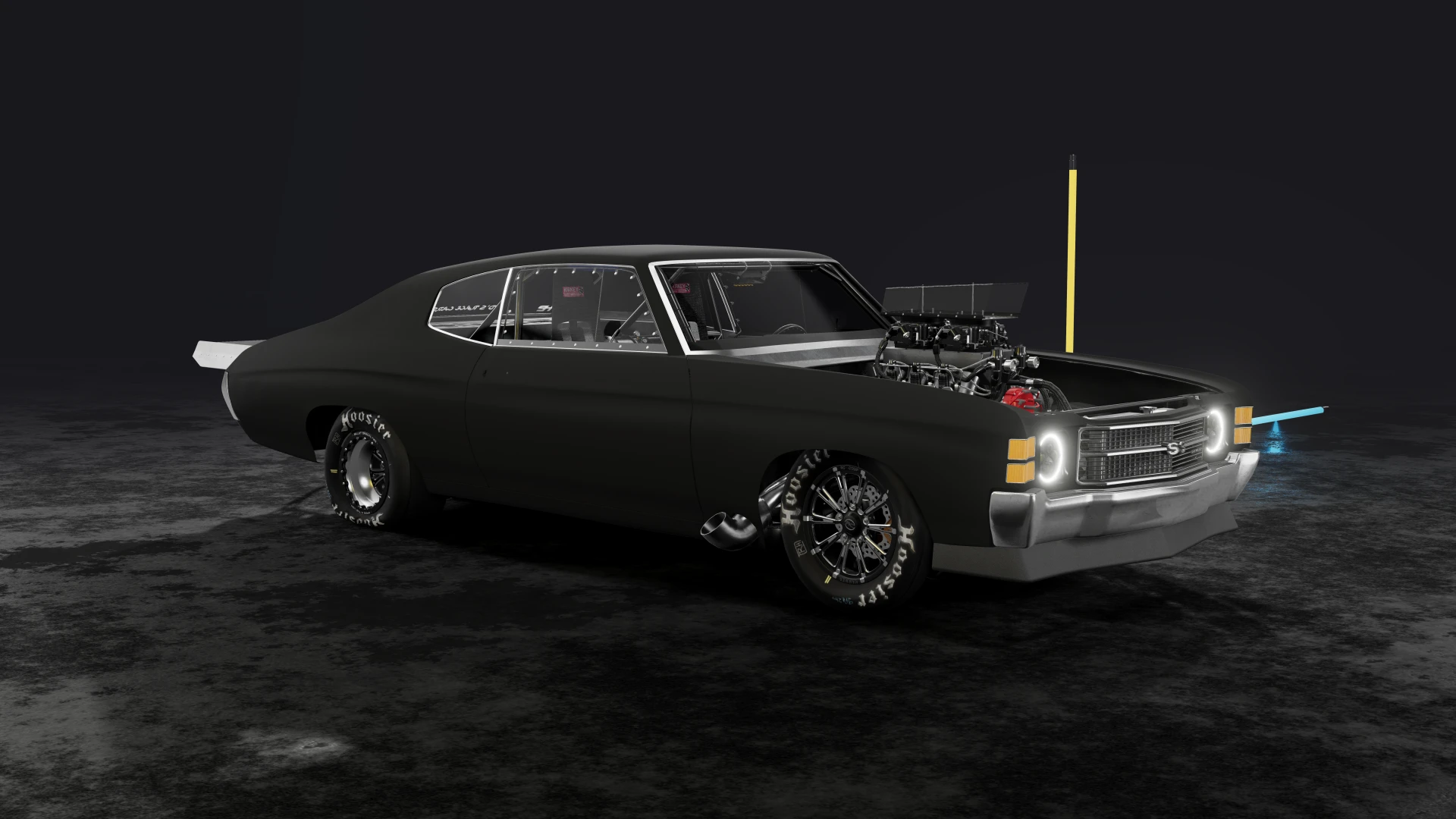 71 Chevy Chevelle Drag Car 1.0 - BeamNG.drive
