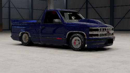 OBS Chevy Silverado Drag Mod 1.05 - BeamNG.drive