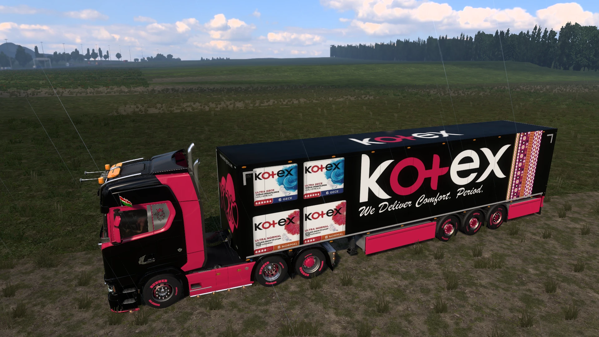 Kotex Pad Mods 1 - ETS 2