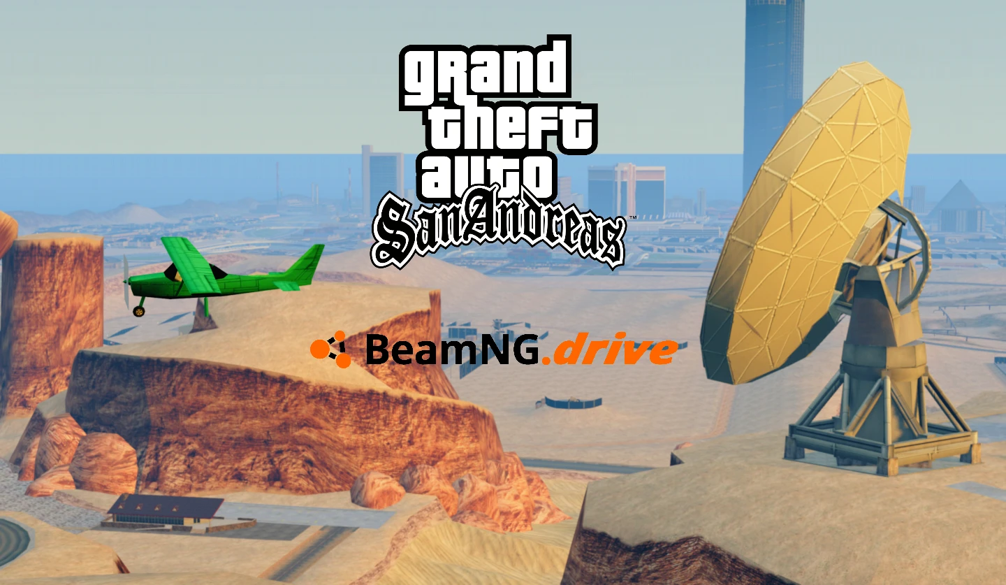 GTA Las Venturas + CountrySide 1.0 UPGRADED - BeamNG.drive