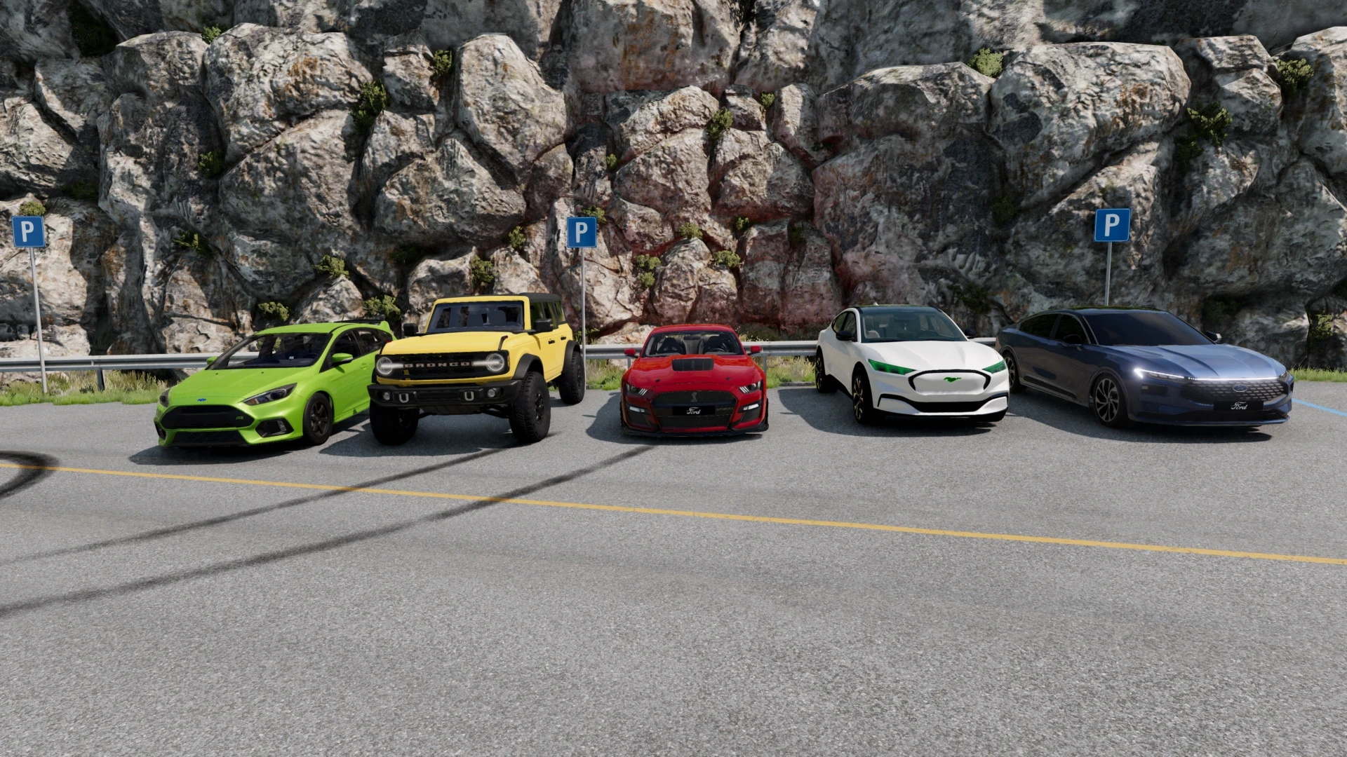 Ford Pack Cars BeamNG .36 - BeamNG.drive