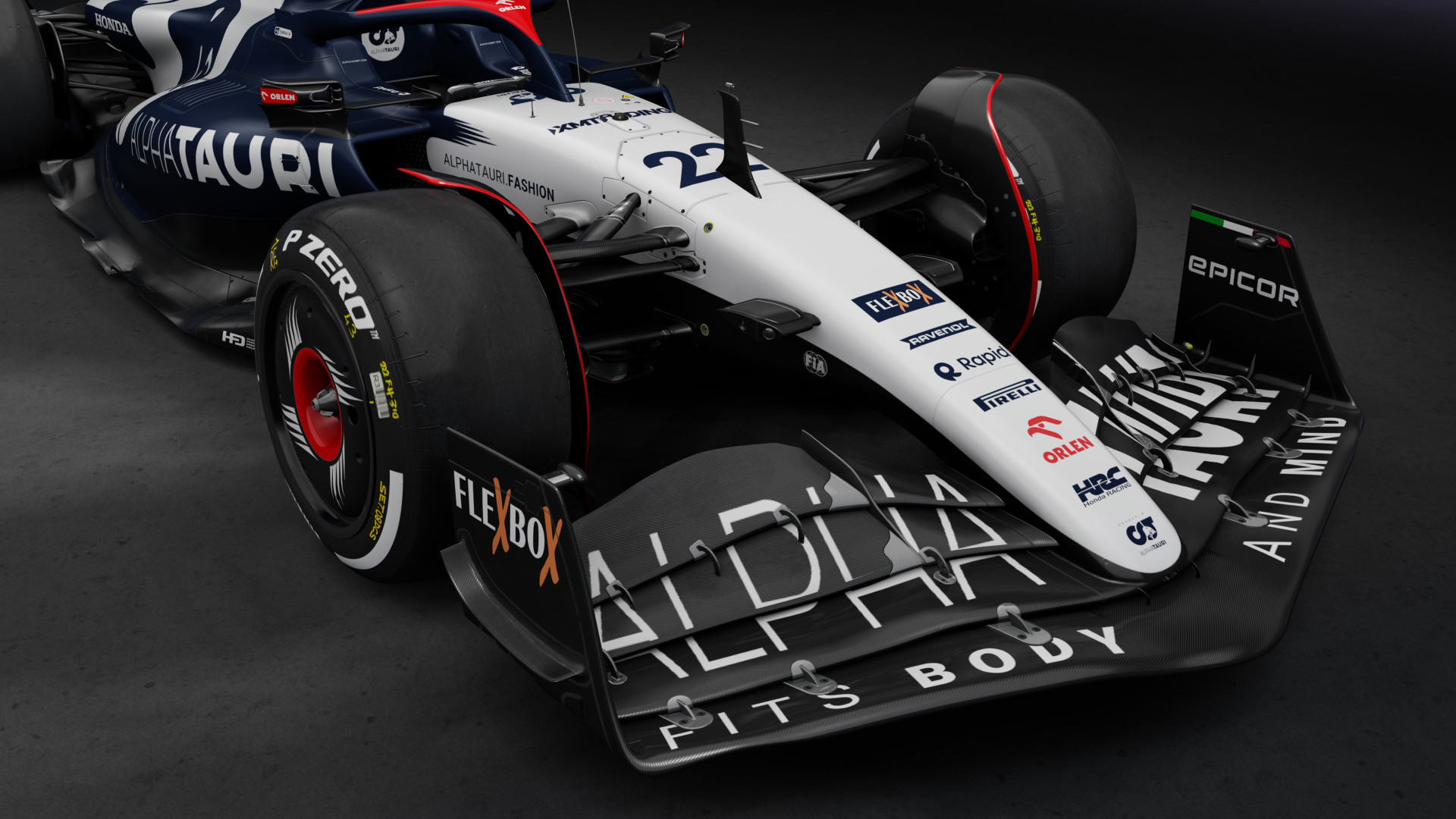 RSS Formula Hybrid 2022 AlphaTauri AT04 Livery 1.3 - Assetto Corsa