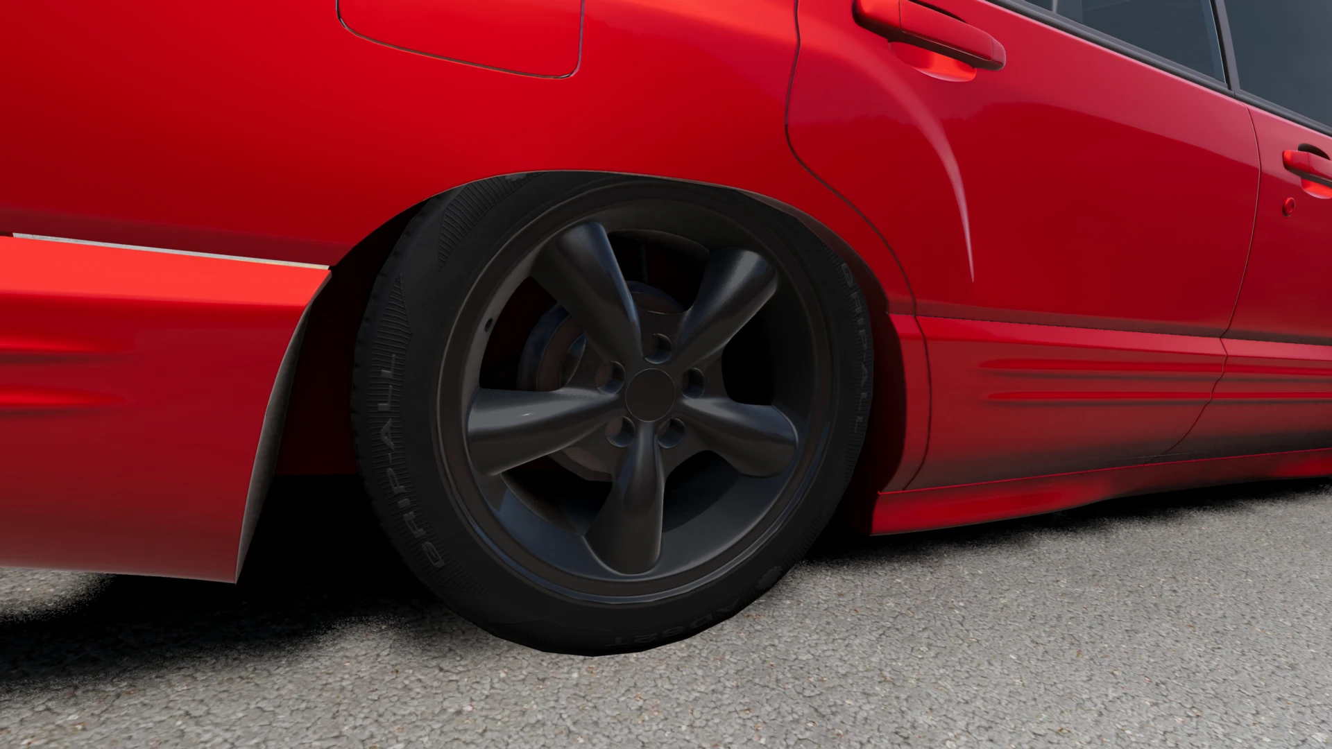 2000 Subaru Forester Wheels by ebean v1 - BeamNG.drive