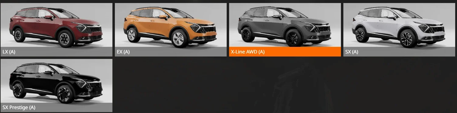 Kia Sportage 2024 v7.14 - BeamNG.drive